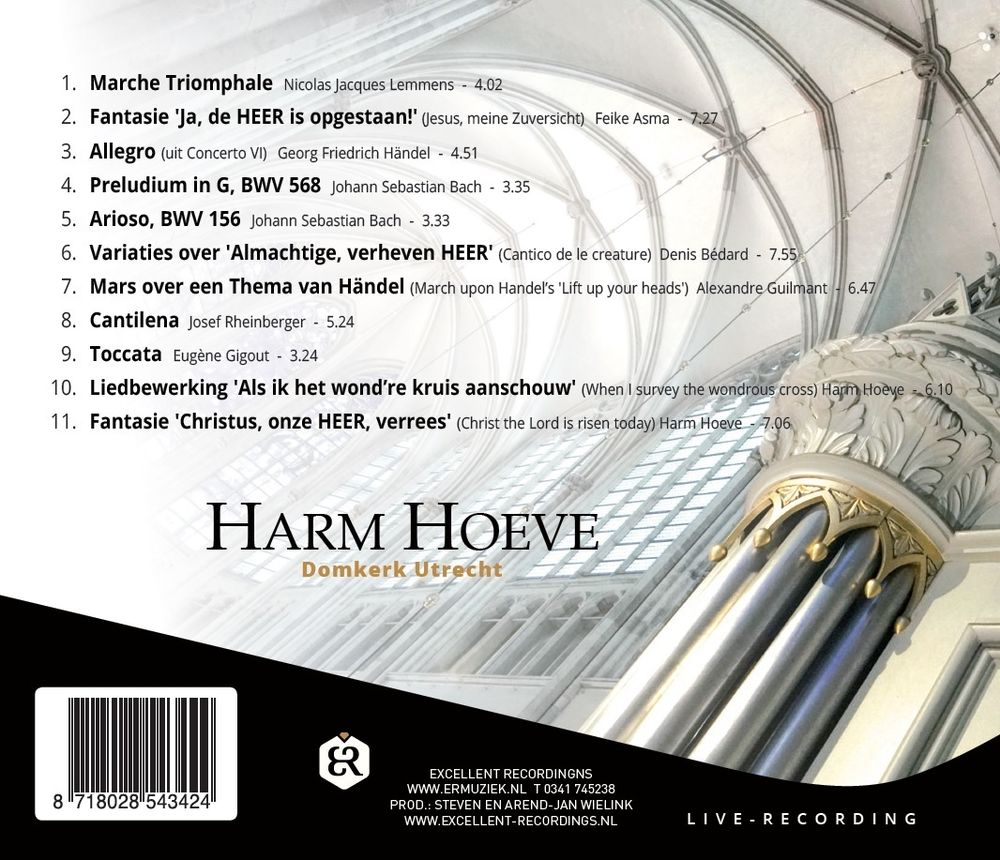 Harm Hoeve, Domkerk Utrecht